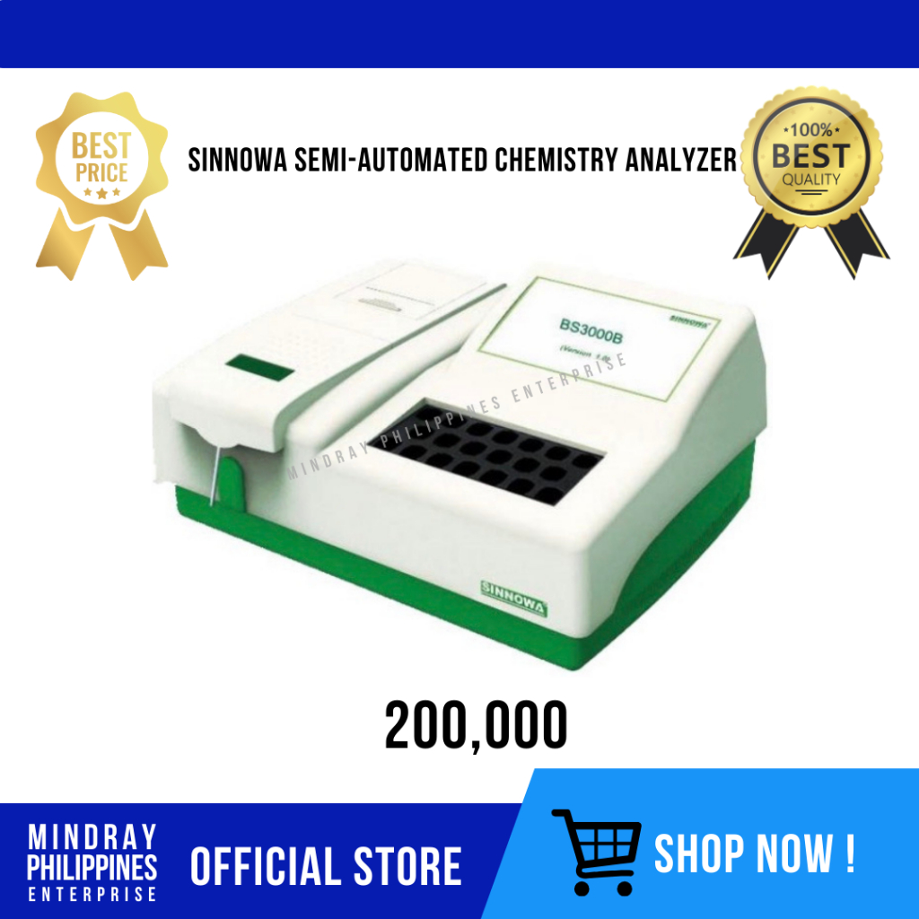 Sinnowa Semi-Automated Chemistry Analyzer (200,000) | Shopee Philippines