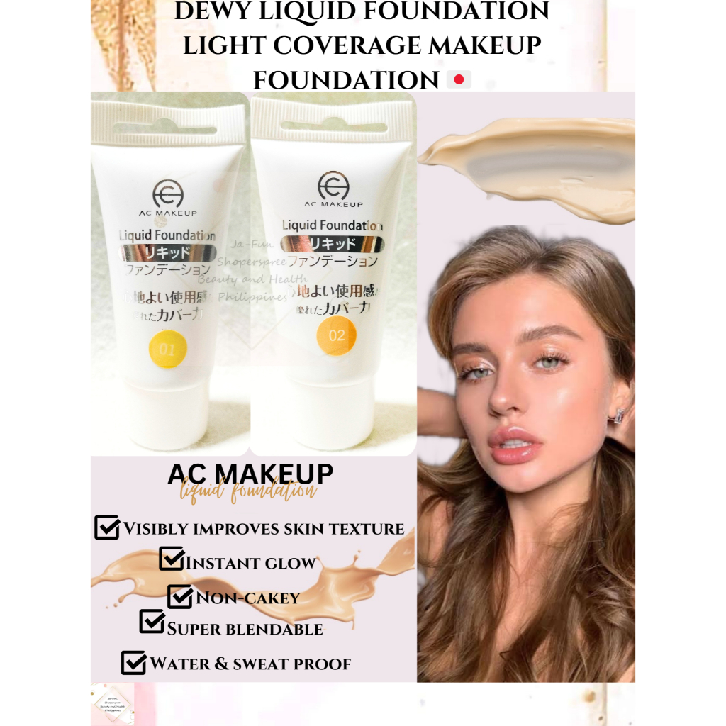 Japan Liquid Matte Foundation Oil Control Cream Waterproof Radiant ...