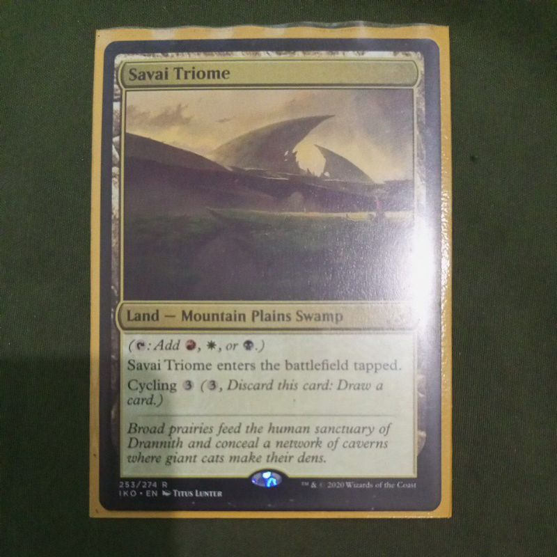 Savai Triome | Magic The Gathering | MTG | Shopee Philippines