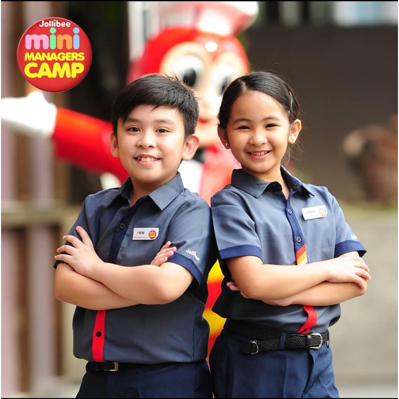 Jollibee Mini Manager Uniform | Shopee Philippines