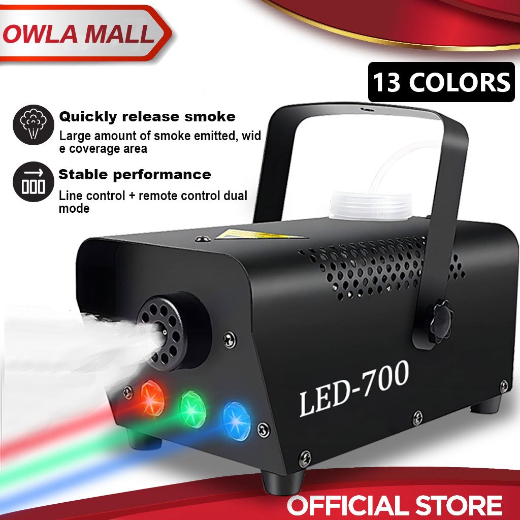 Fog Machine 700w RGB Led Fog Machine With Remote Control For Party ...