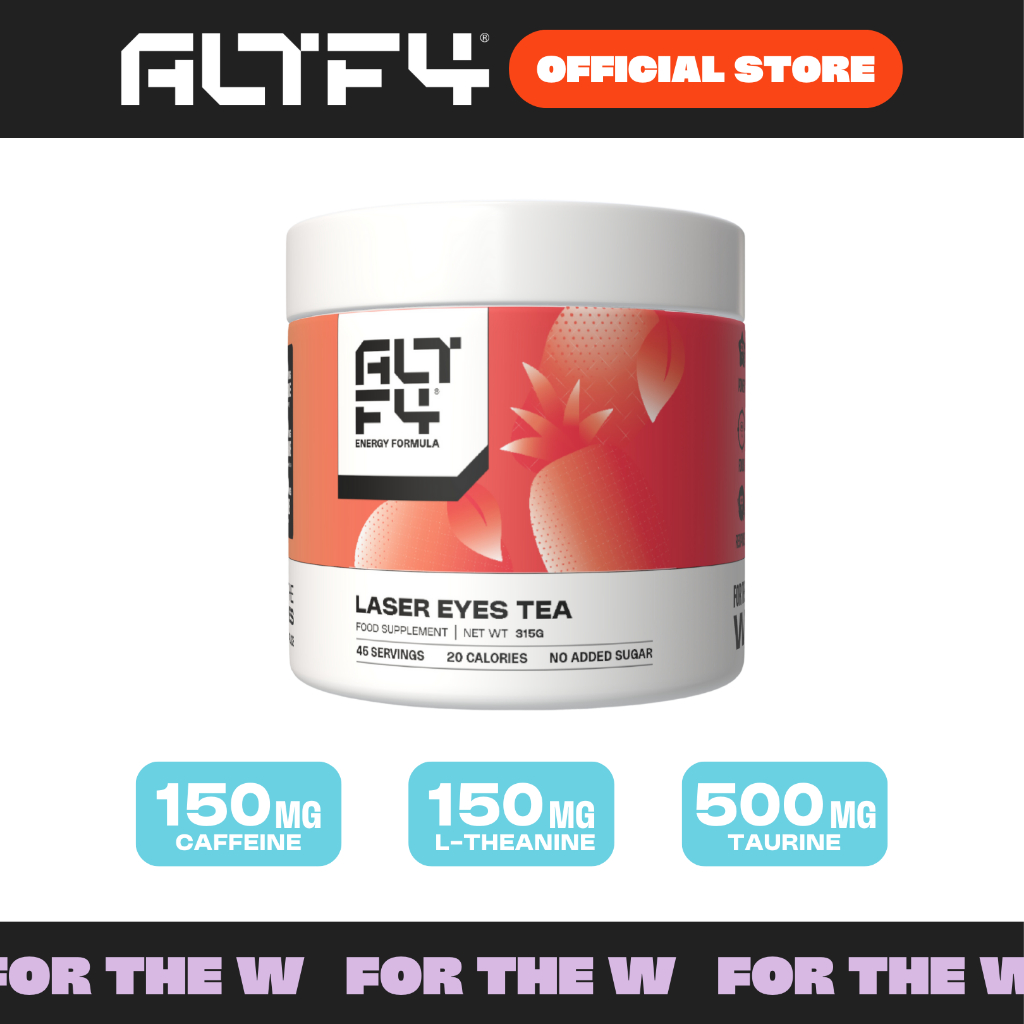 ALTF4 Laser Eyes Tea Energy Formula (Tub) (315g) | Shopee Philippines