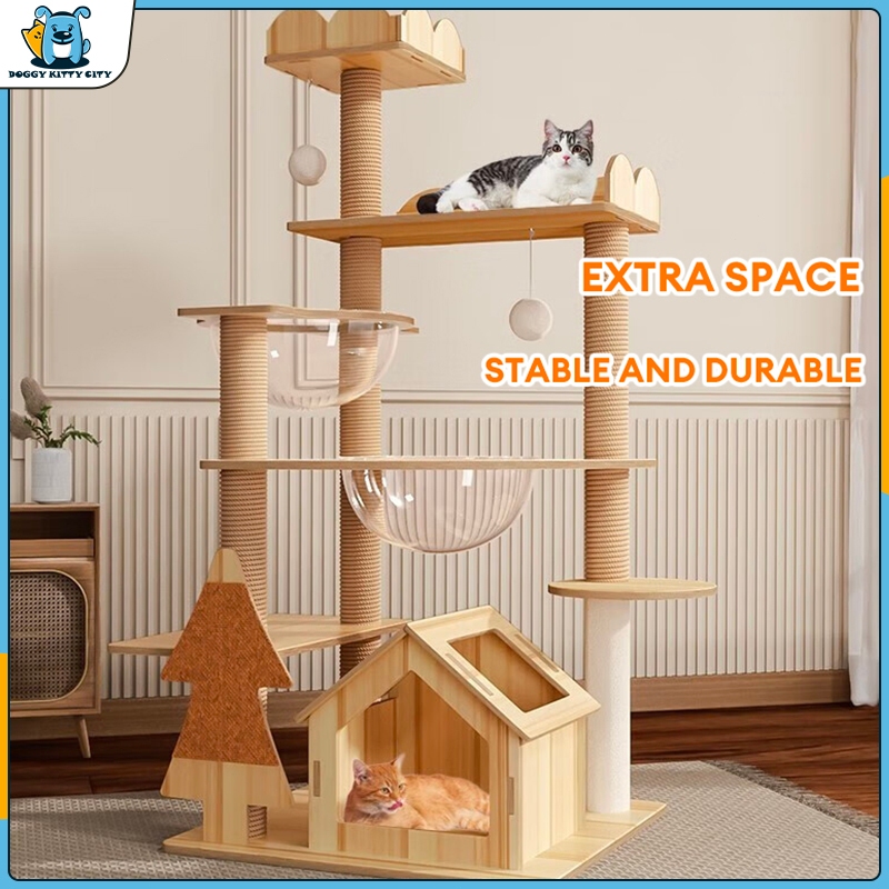 Cat House Cat Tree Tower Cat Condo Carrier Cat Box Cat Bed Hammock Cat ...