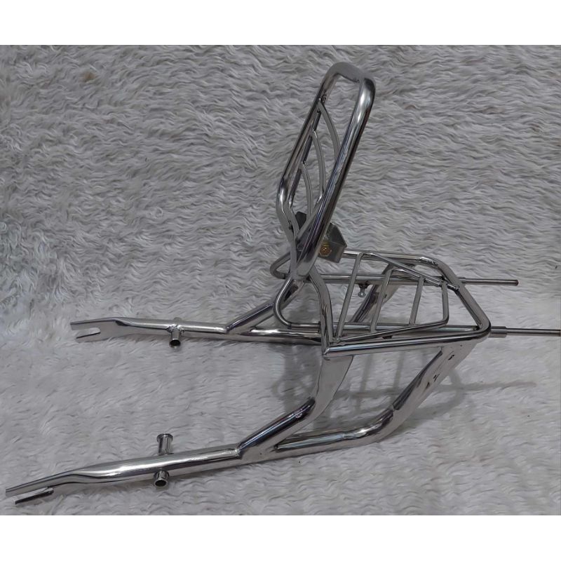 HONDA TM125/TMX 155,RUSI carrier with backrest | Shopee Philippines