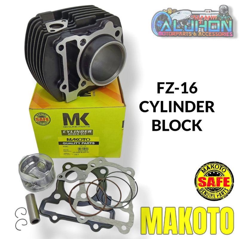 MAKOTO FZ16 CYLINDER BLOCK SET STANDARD SIZE | Shopee Philippines