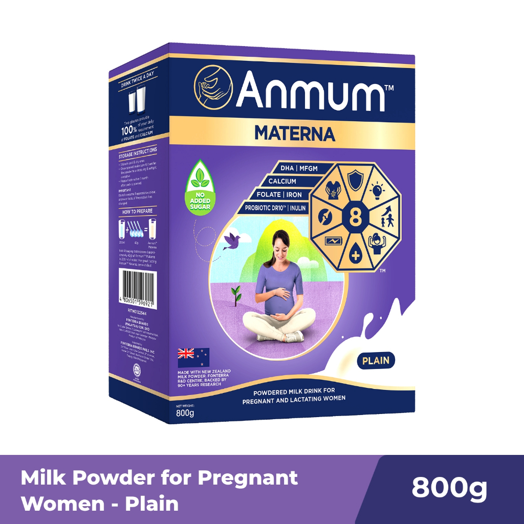 Anmum Materna Pregnancy Milk Powder Plain 800G | Shopee Philippines