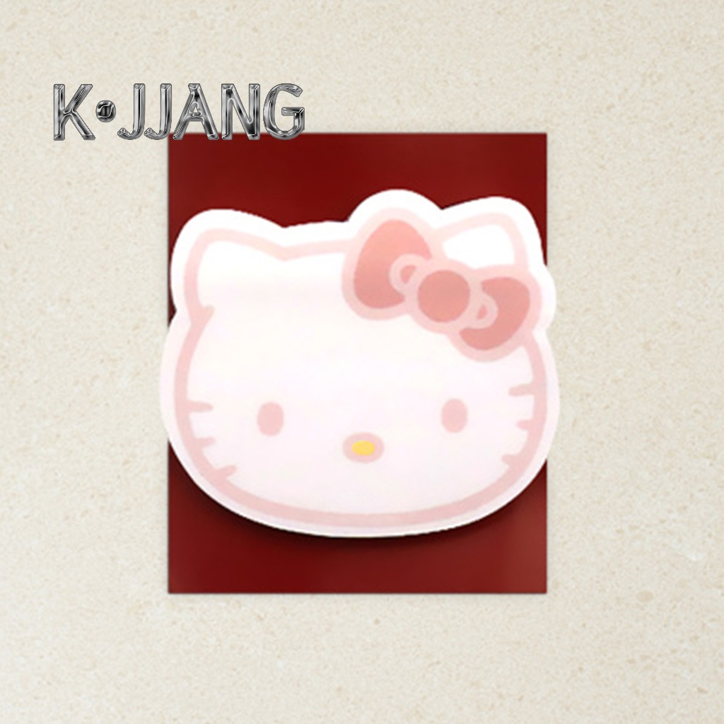 Sanrio Hello Kitty Sticky Notes // Cute Cartoon Memo Sheets Stationery ...