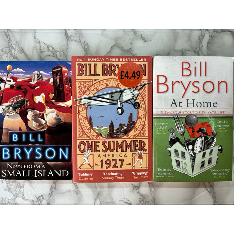Bill Bryson Books (Non-Fiction) | Shopee Philippines
