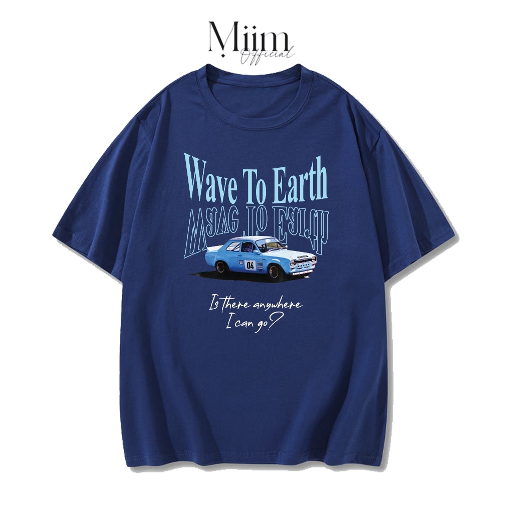 WAVE TO EARTH Graphic Fashion T-shirt For Men Unisex Tee Oversized ...