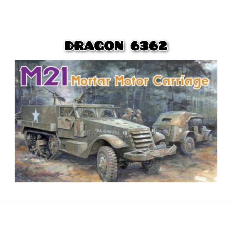 Dragon 6362 M21 Mortar Motor Carriage 1/35 '39-'45 Series | Shopee ...