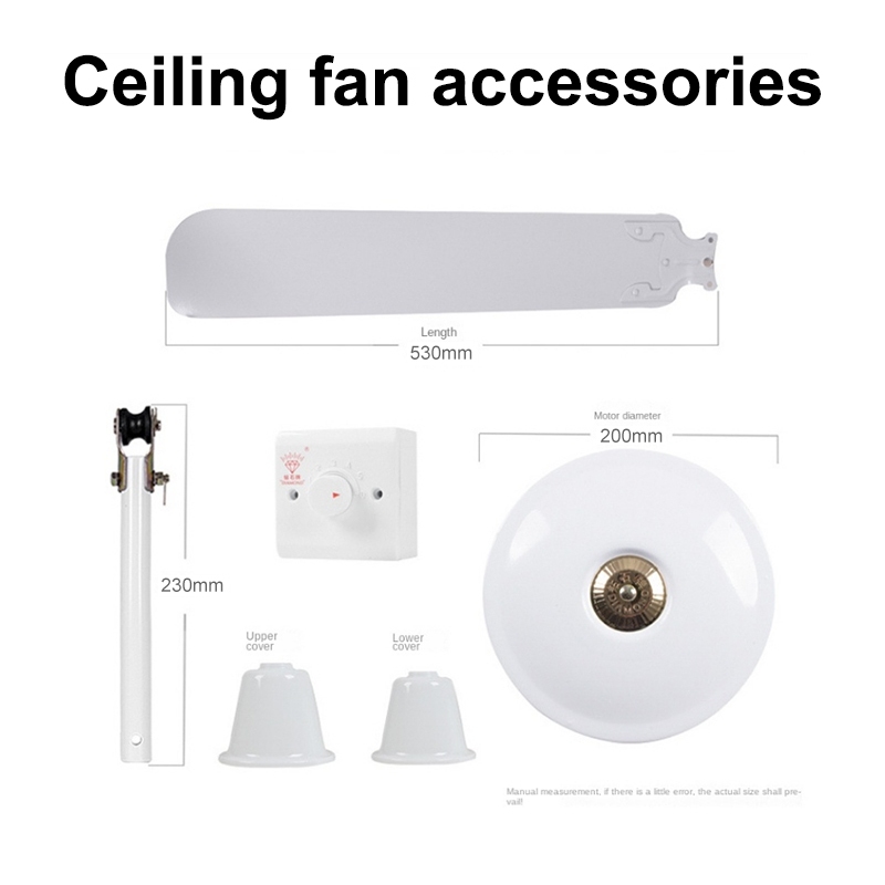 Gold Star Electric Ceiling Fan Big Size Heavy Duty Household Strong ...