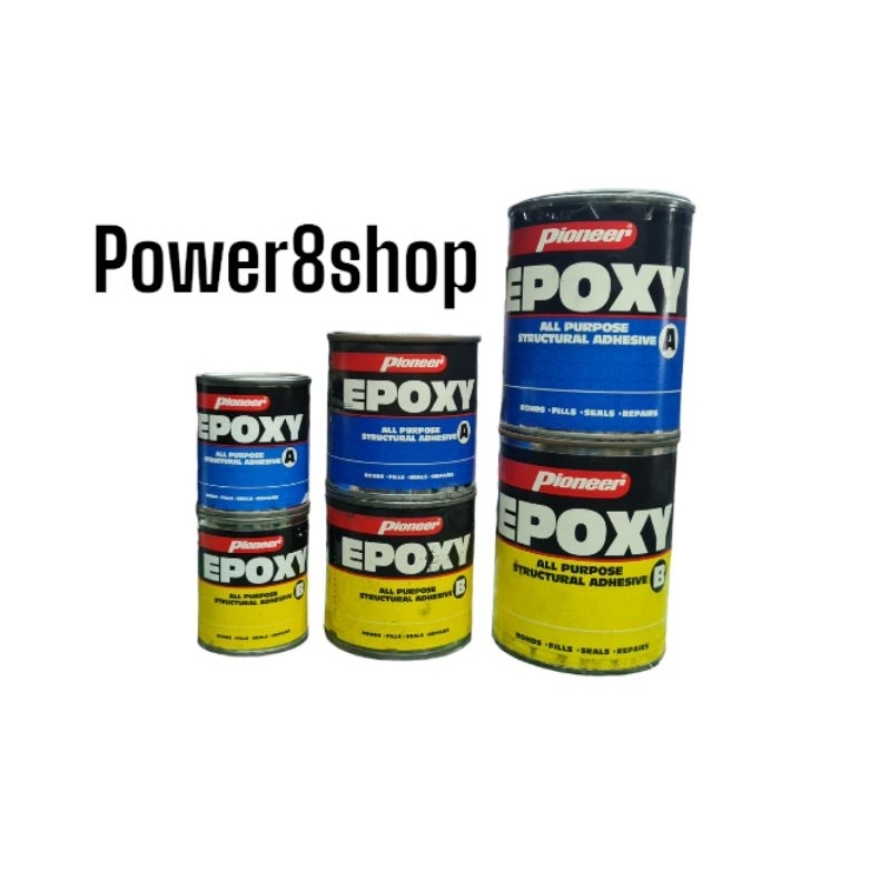 Pioneer Epoxy All Purpose Adhesive A&B | Shopee Philippines