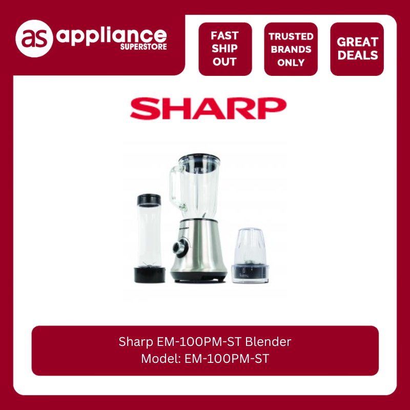 Sharp EM-100PM-ST Blender | Shopee Philippines
