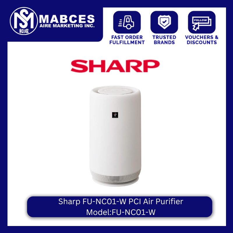 Sharp FU-NC01-W PCI Air Purifier | Shopee Philippines