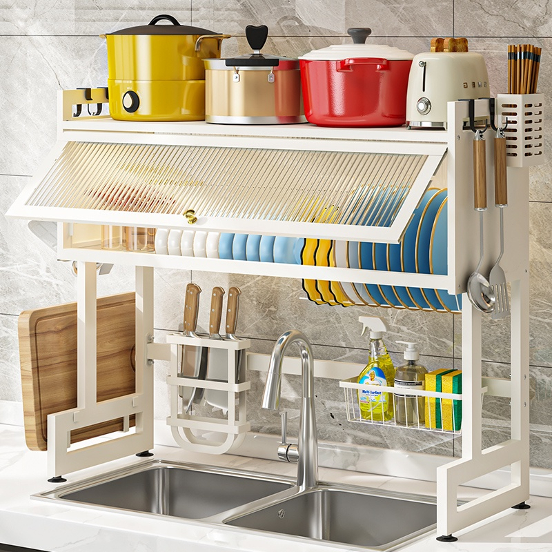 kitchen wares dish rack with cover cabinet tauban ng plato dish cabinet ...