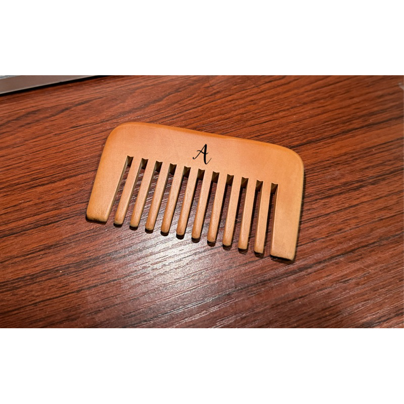 1pc Wooden Comb with letter design | Shopee Philippines