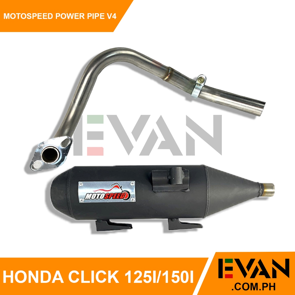 COD 1 Set Muffler Pipe For Honda Click 125i 150i v2 Made in Thailand ...