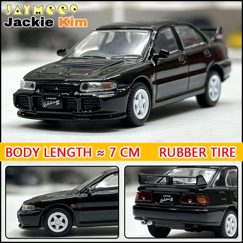 JKM 1:64 Scale MITSUBISH EVO 1 2 3 4 5 6 7 8 9 10 Lancer Evolution ...