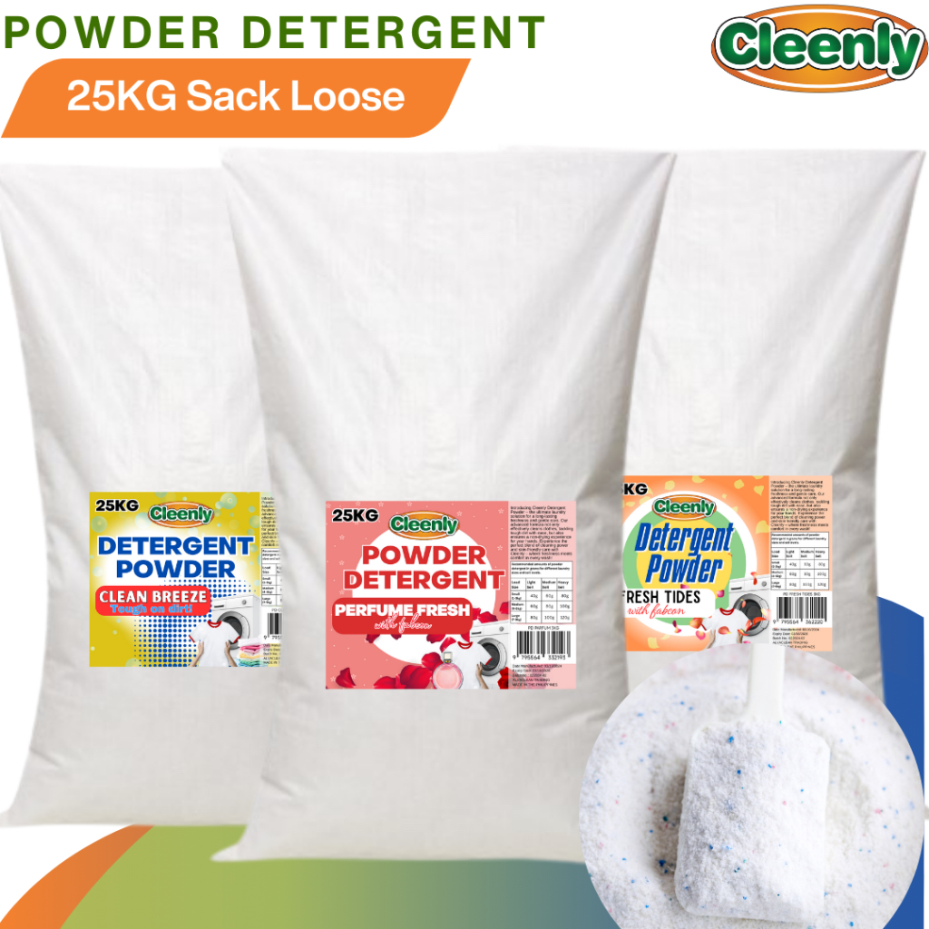 Premium Powder Detergent Loose 25 KILOS Sack | Shopee Philippines
