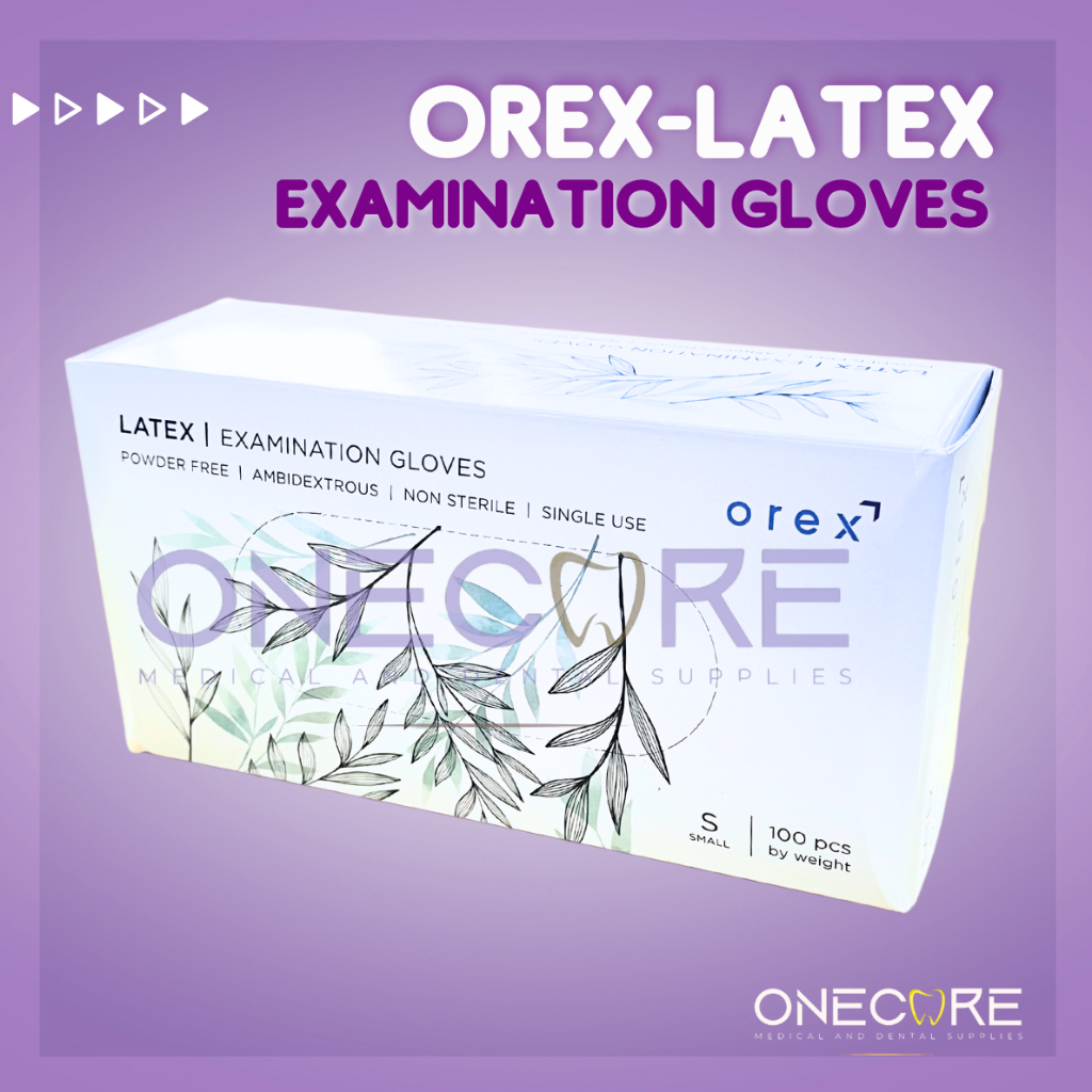 Orex Latex Gloves (Small, Medium and Large) | Shopee Philippines