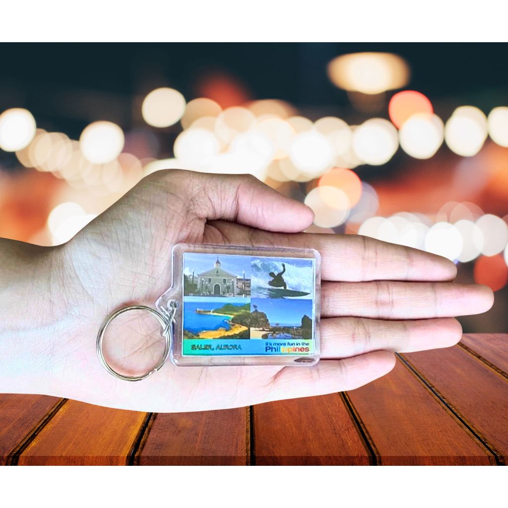 KEYCHAIN DESIGN - BALER AURORA , BUKIDNON SOUVENIR | Shopee Philippines