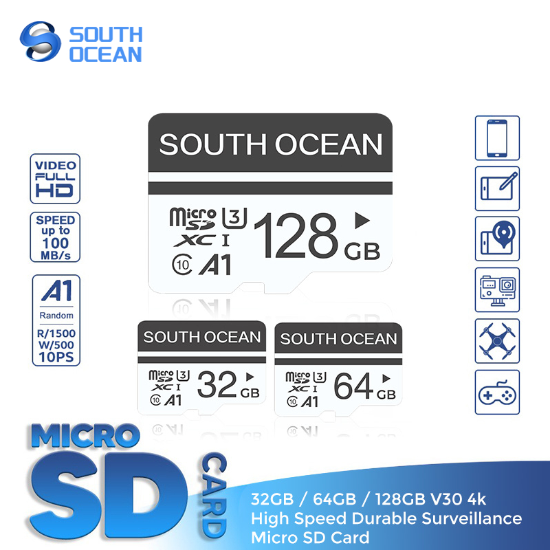 100% Original South Ocean For CCTV Memory Card Micro 32GB/64GB SD Card ...
