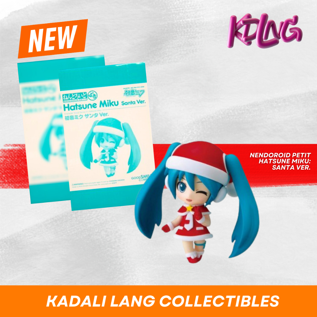 AUTHENTIC Nendoroid PETIT Hatsune Miku: SANTA VER. | Shopee Philippines