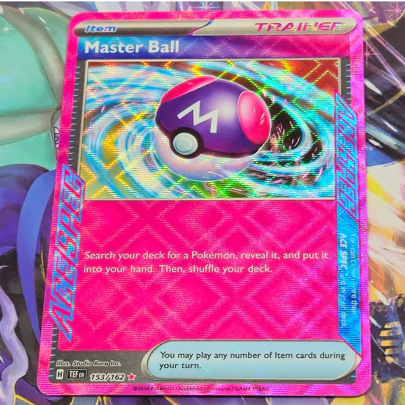 Pokemon TCG Master Ball Temporal Forces Ace Rare | Shopee Philippines