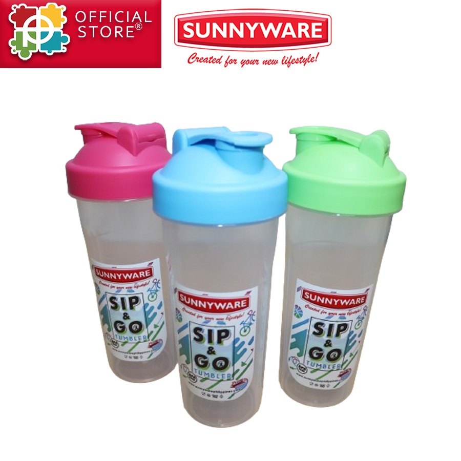 Sunnyware #985-S 450 ml Tumbler Shaker w/ Flip | Shopee Philippines