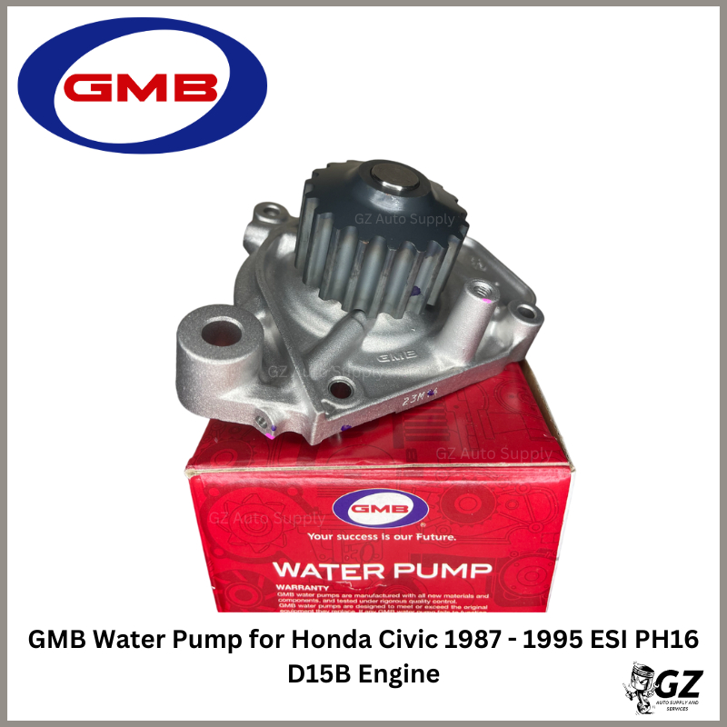 GMB Water Pump for Honda Civic 1992 - 1995 ESI PH16 D15B Engine ...