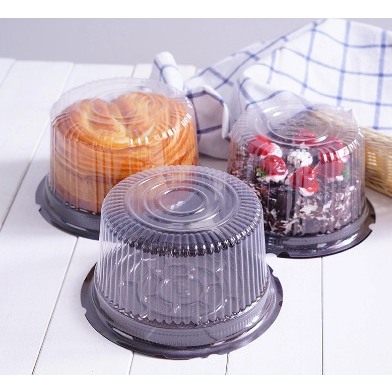 25pcs Black base round clamshell w/ lid - small | Shopee Philippines