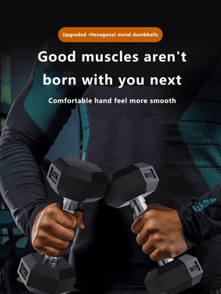 Hexagon Dumbbell 5/10/15/20kg Gym fitness dumbbell weight lifting ...