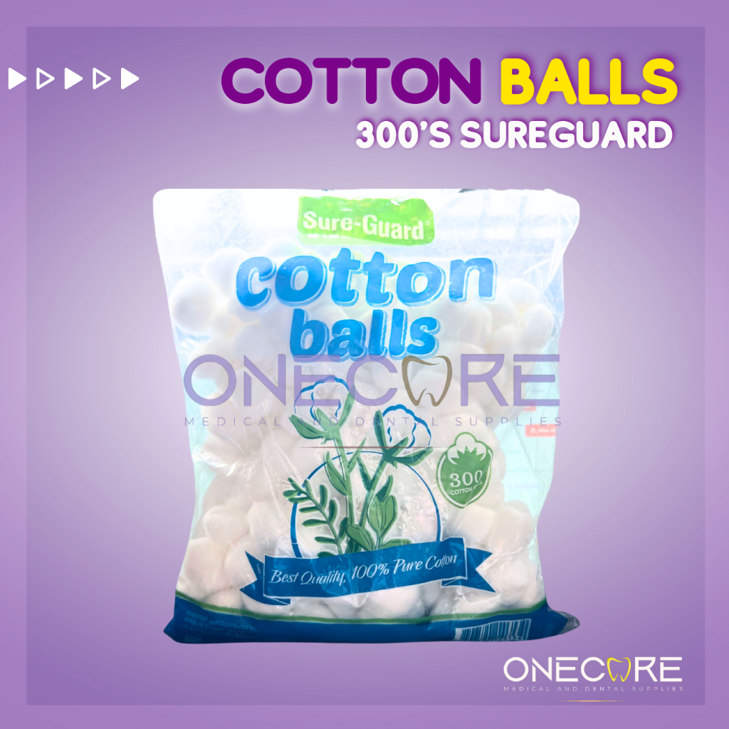 Sureguard - Cotton Balls (300’s) | Shopee Philippines