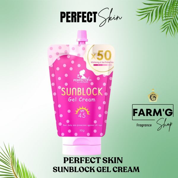 Perfect Skin Sunblock Gel Cream 50g | Shopee Philippines