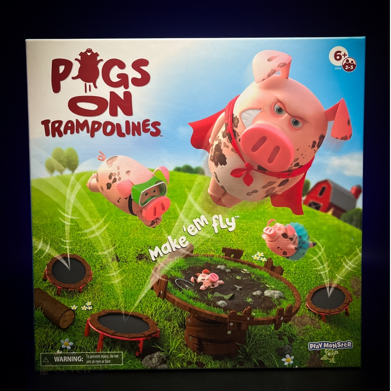 Pigs on Trampolines - Kids Board Game and Family Game (Original ...