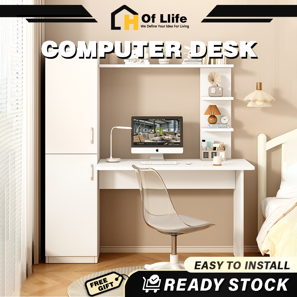 Study Table Desk Bookcase Bookshelf One Rental House 2023 Latest Model ...