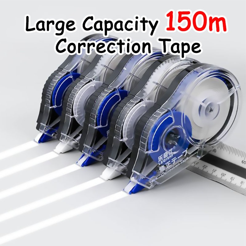 30 Meters*5 Large Capacity Correction Tape Use Smoothly School Office ...