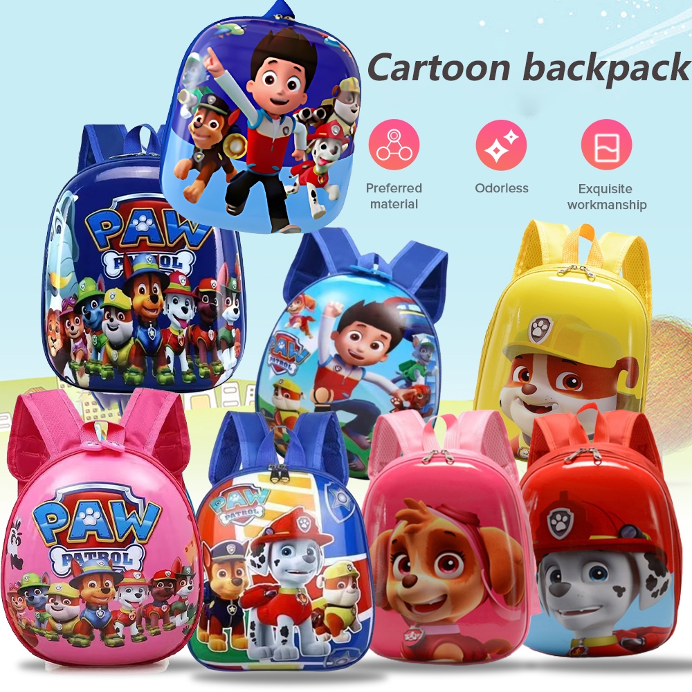Bags Kids School Bag Hard Shell Paw Patrol Kindergarten Kids Backpack ...