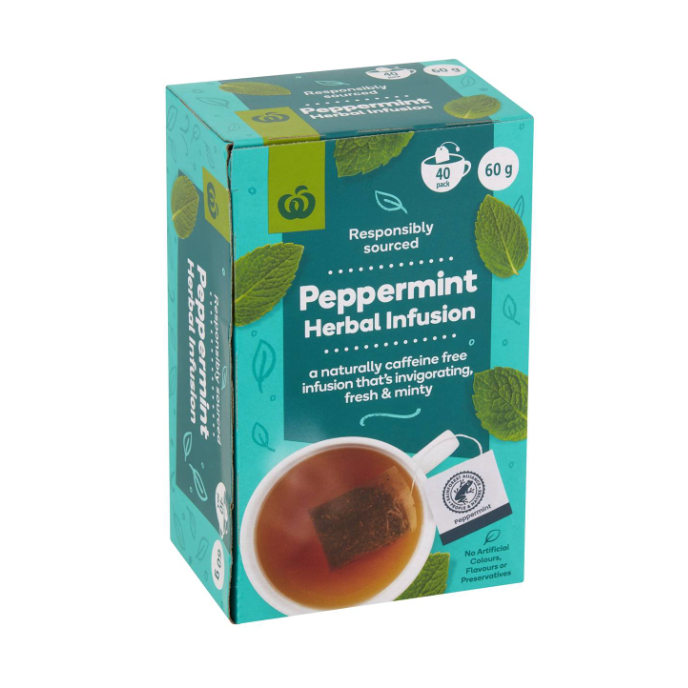 Woolworths Peppermint Tea 40 Pack (Nov 9 2025) | Shopee Philippines