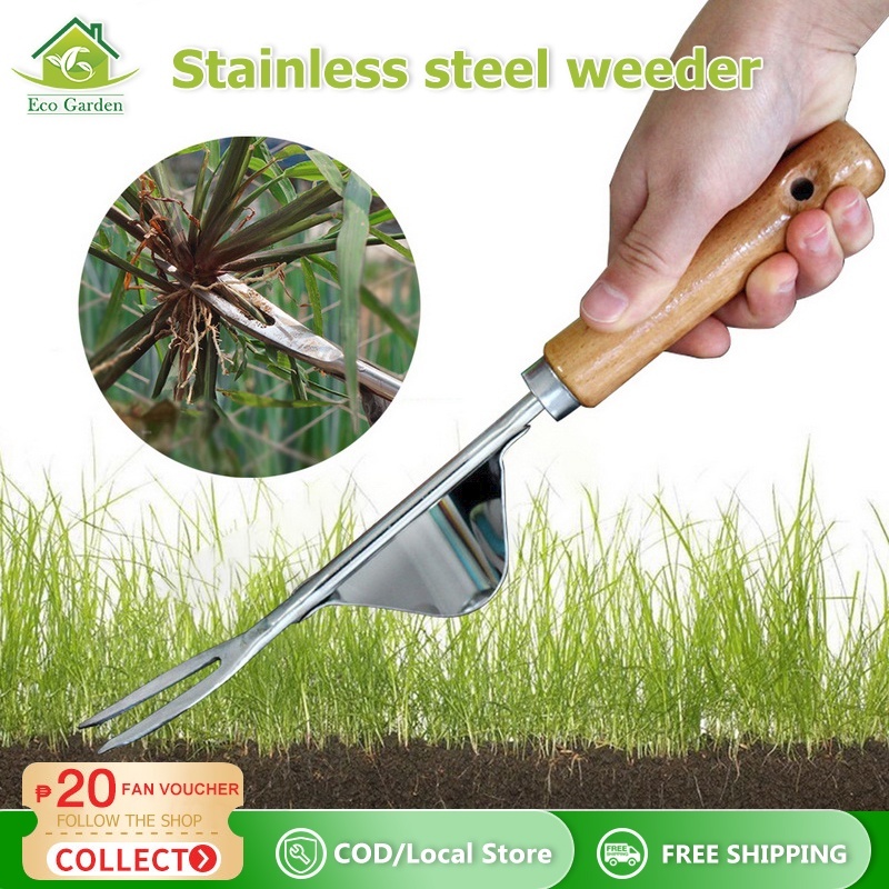Eco Garden Manual Grass Weeding Remover Plant Digging Puller ...