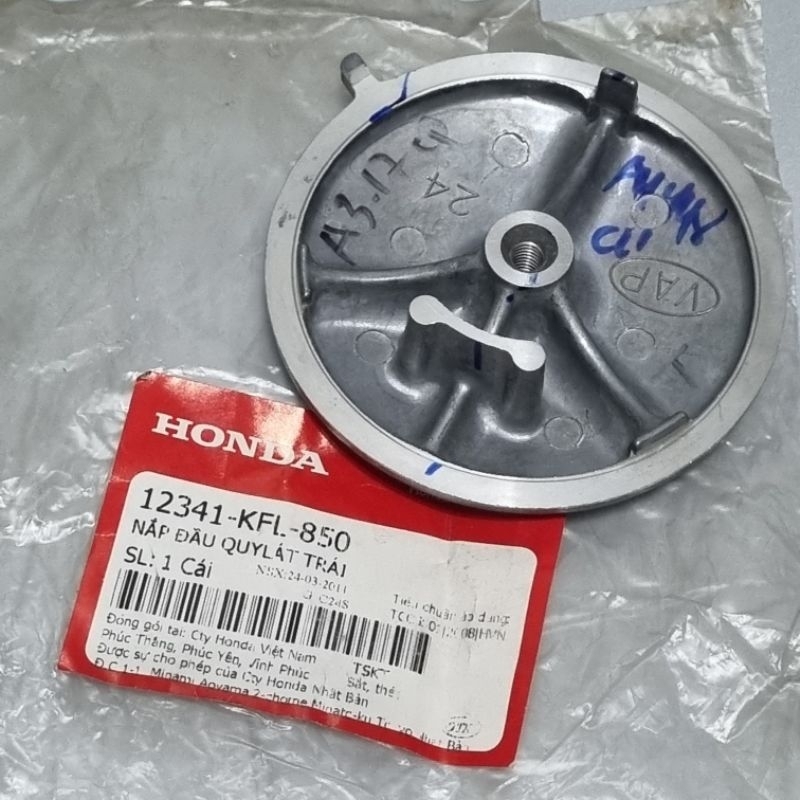 Honda Dream Excess Xrm110 Wave100R Cylinder Head Side Cover Left ...