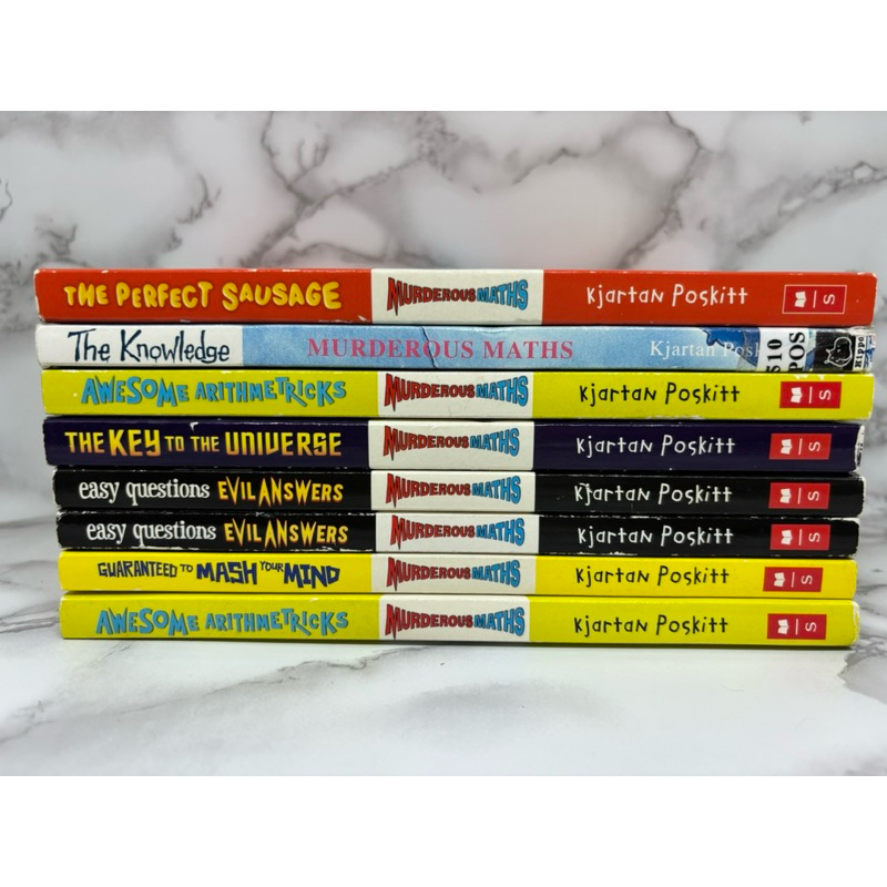 Murderous Maths by Kjartan Poskitt (Ages 7-9, For Homeschooling and ...