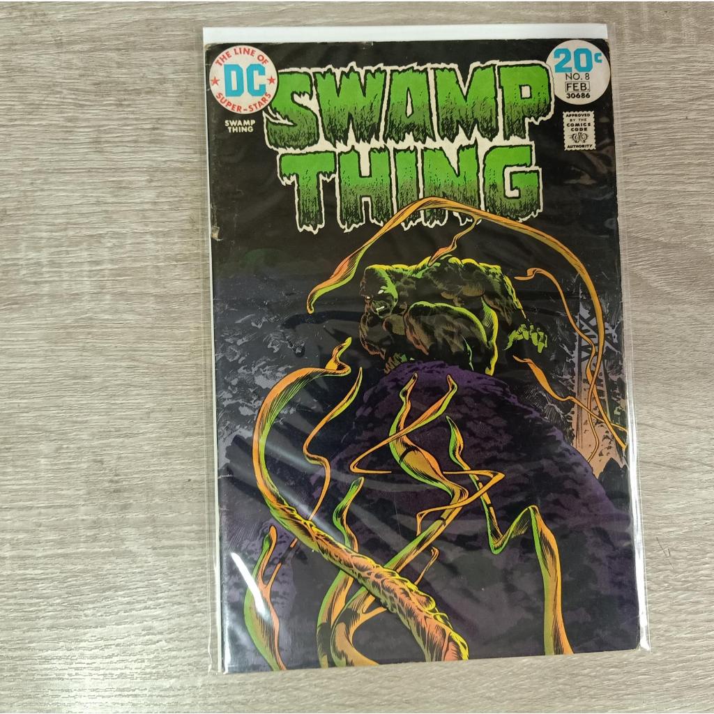Swamp Thing #8 (1974 DC comics) - VG condition (Mark Jeweler's MJ ...