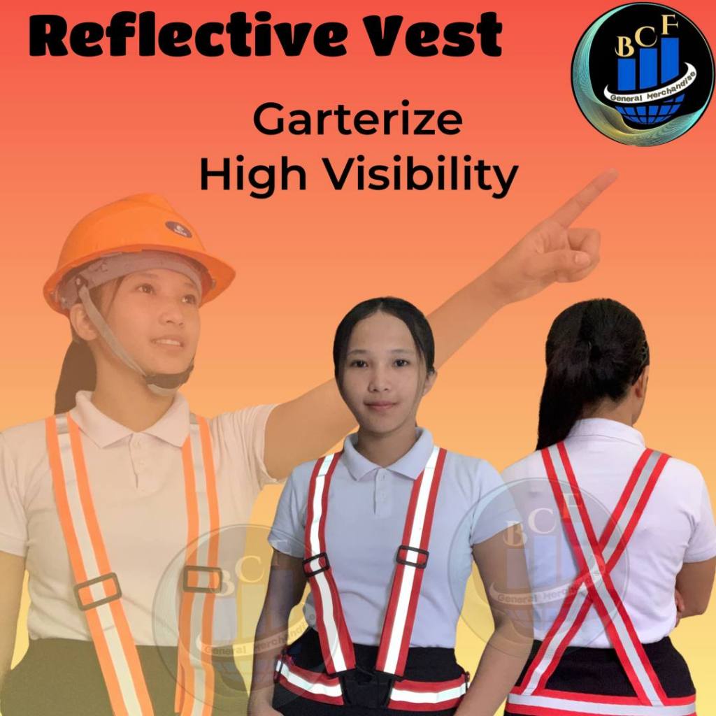 Reflective vest garterize high visibility high quality cod by jampb ...