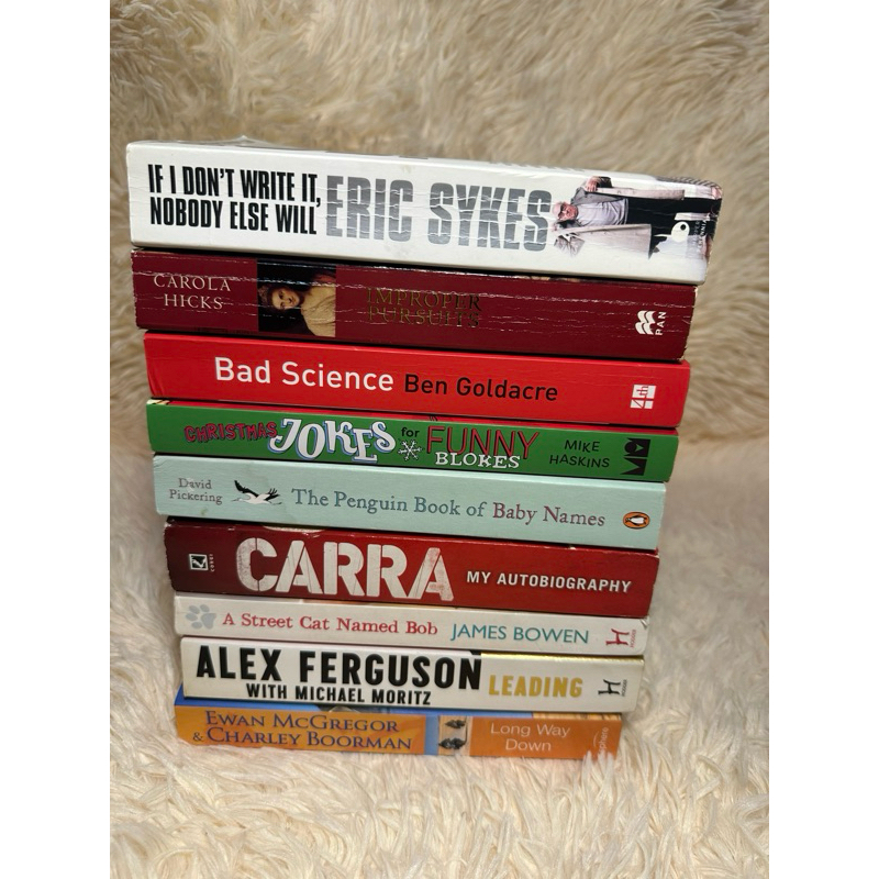 NON FICTION BOOKS (Reference,Jokes,Autobiography, etc) | Shopee Philippines