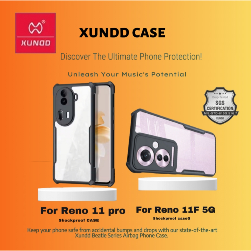 Reno 11 / Reno 11Pro / Reno 11F 5G / F25 pro XUNDD Beatle Transparent ...