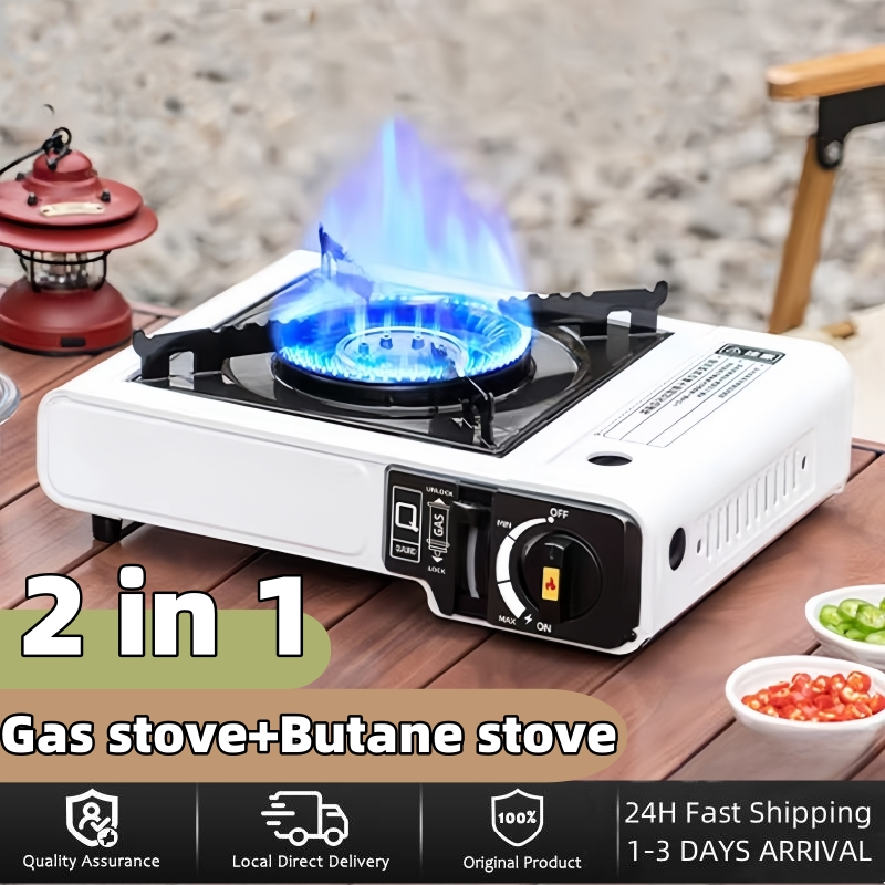 2 in 1 portable gas butane stove electric single butaine stove outdoor ...