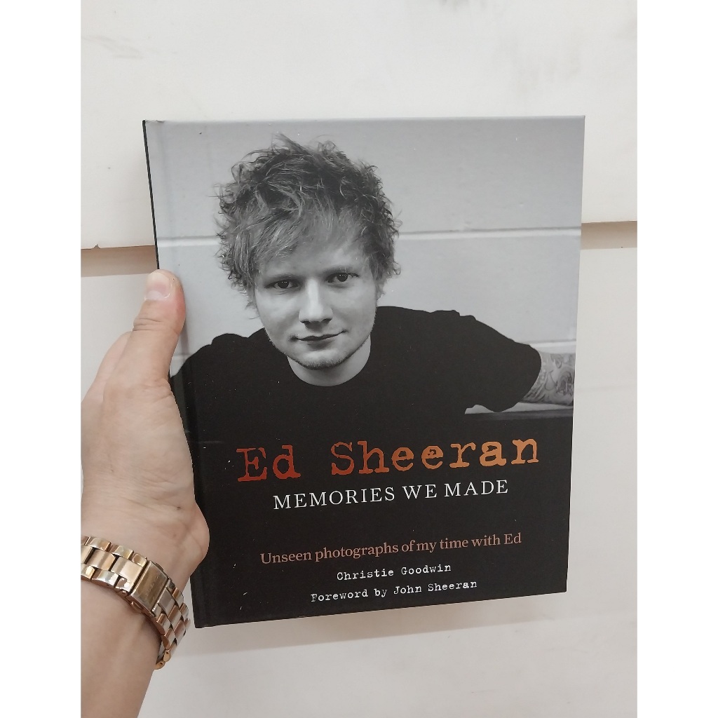Ed Sheeran Book (Hard Cover) | Shopee Philippines