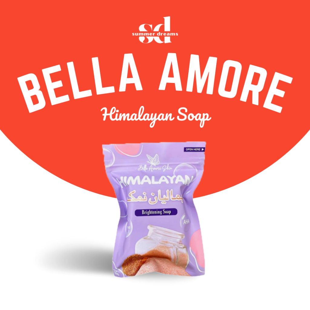 BELLA AMORE SKIN Himalayan Healing Soap With Himalayan Salt 130g ...