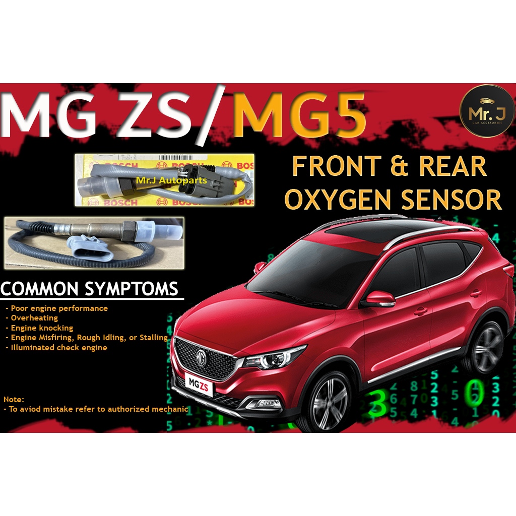 MG ZS || MG5 OXYGEN SENSOR FRONT AND REAR- | Shopee Philippines